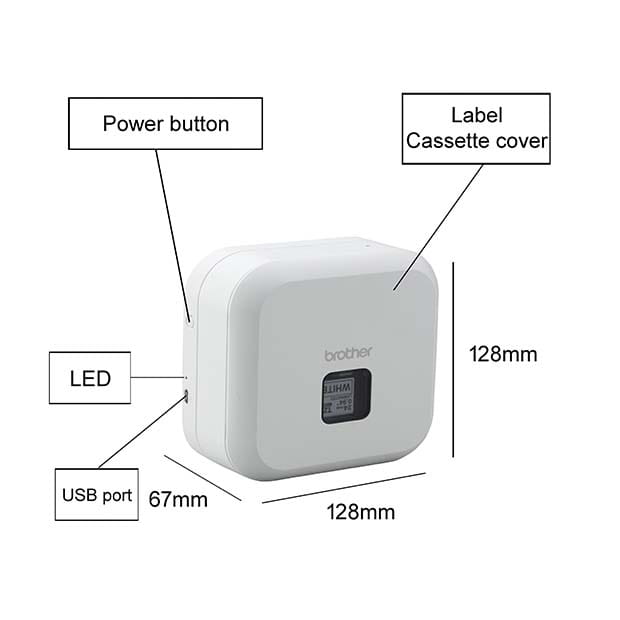 PT-P710BT Broaden labelling possibilities | Brother Malaysia